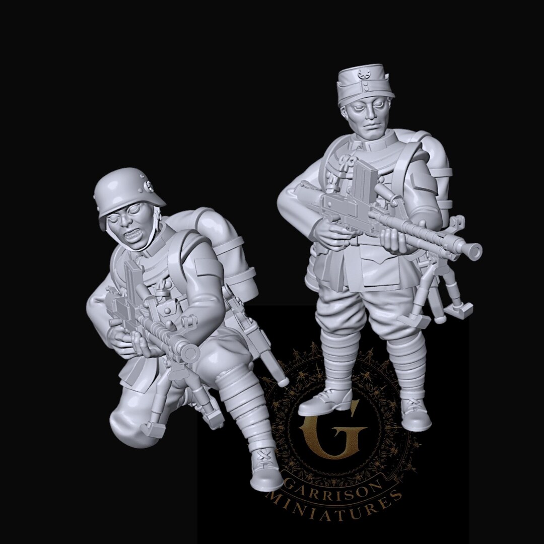 Chinese NRA 88th Division With Lmgs X2 28mm WW2 Wargame & Diorama ...