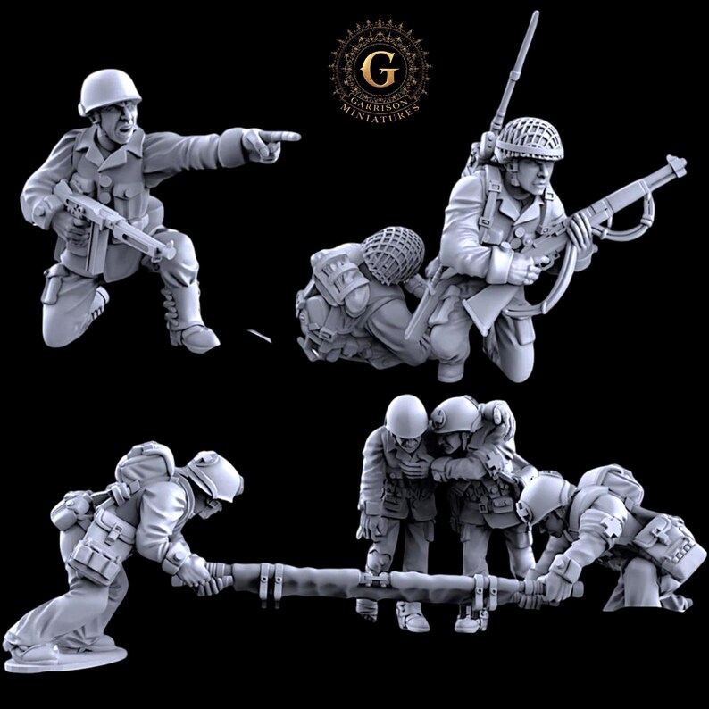 US Army Pacific HQ: 28mm WW2 Wargame and Display Miniatures - Etsy