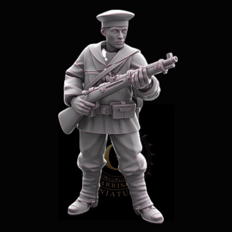 Japanese Naval Garrison Infantry X10: 28mm WW2 Wargame and Display ...