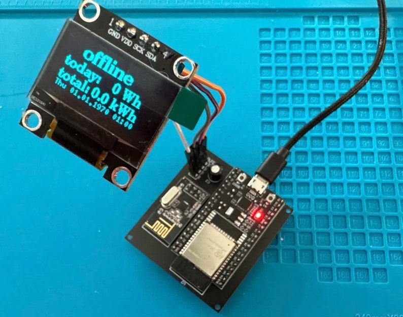 OpenDTU ESP32 PCB auch 13 OLED Platine Hoymiles - Etsy España