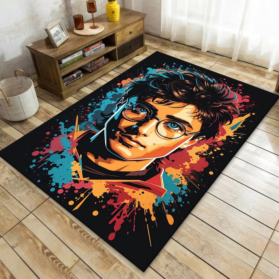 Harry Potter Harry Potter Lumbar Pillow Harry Potter Rug - Etsy