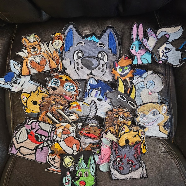 Custom Furry Patches - Etsy
