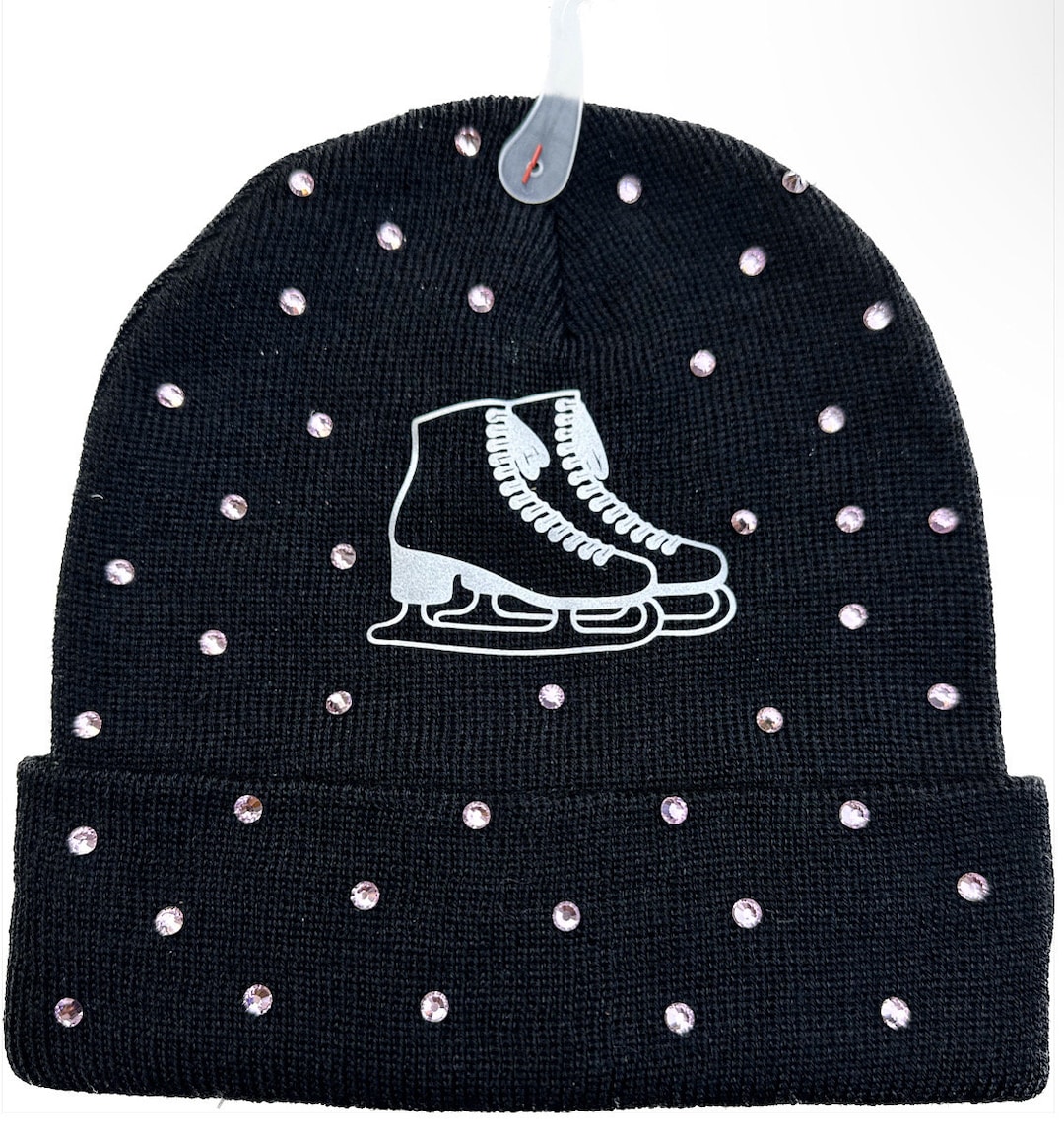 Ice Skating Beanie,custom Figure Skating Hat,beanie for Figure Skater ...