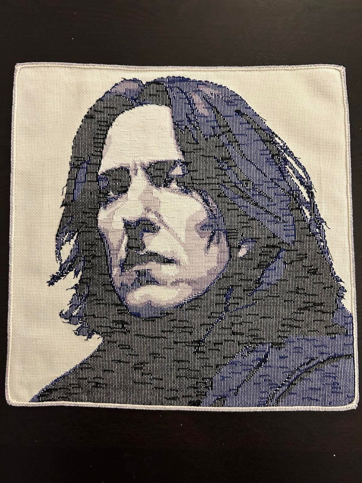 Alan Rickman as Severus Snape DIGITAL Cross-stitch Pattern - Etsy