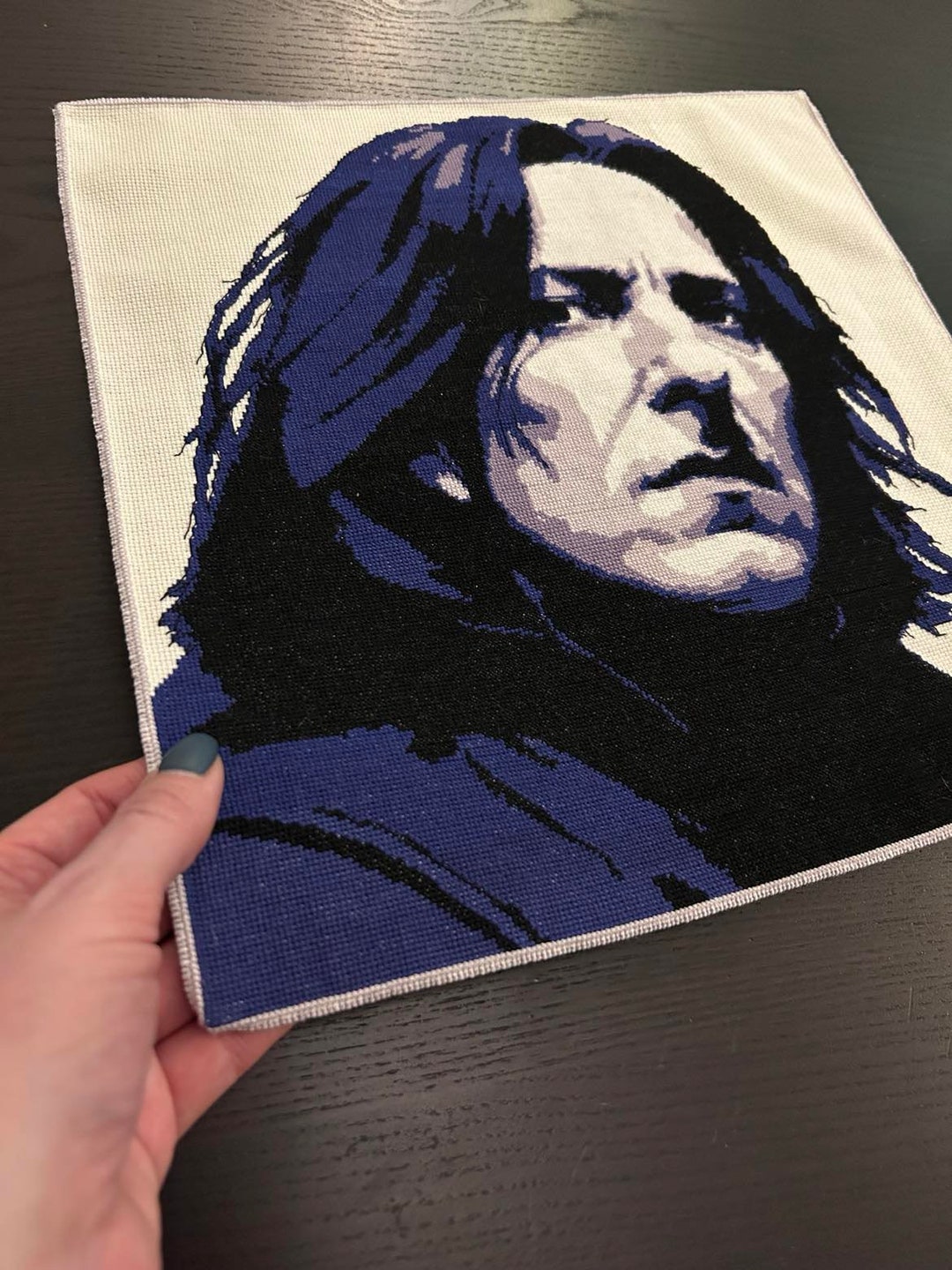 Alan Rickman as Severus Snape DIGITAL Cross-stitch Pattern - Etsy