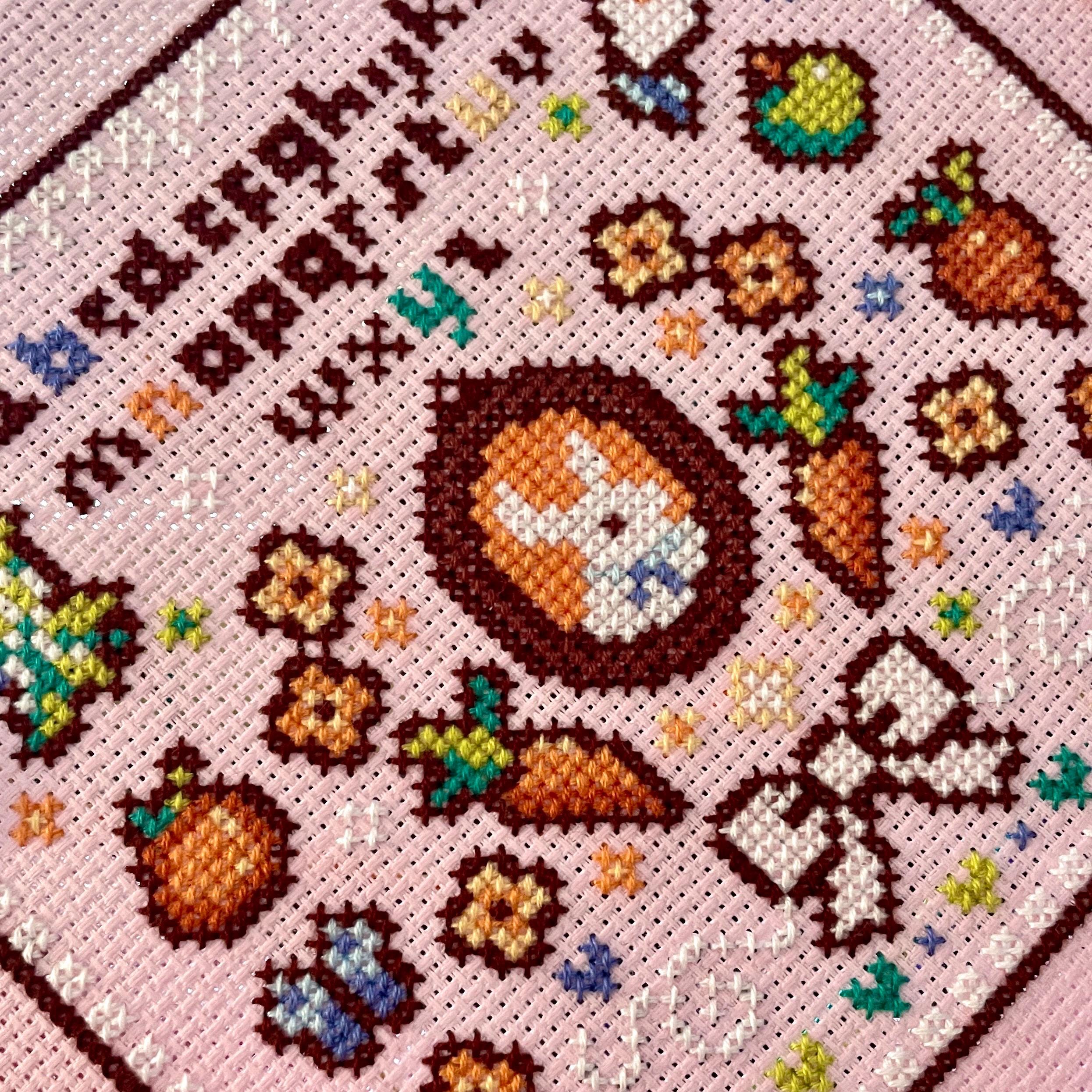 Little Bunny Spring Sampler Cross Stitch Pattern Digital PDF - Etsy