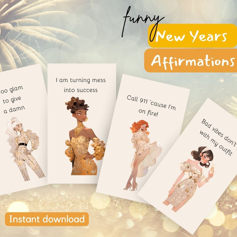 Funny New Years Card - Etsy