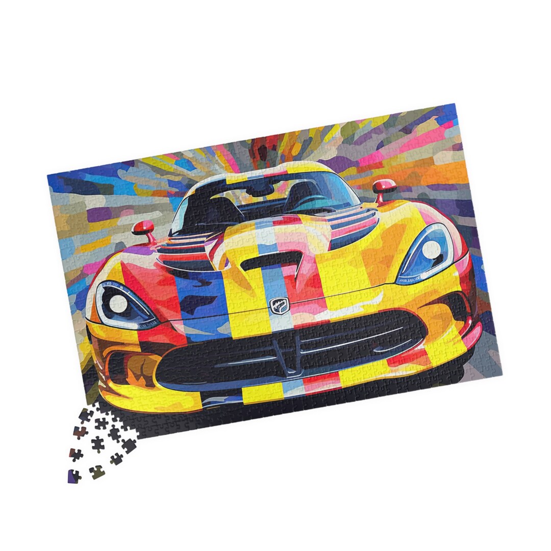 Dodge Viper SRT Jigsaw Puzzle Game Car Jigsaw Puzzle Gift - Etsy