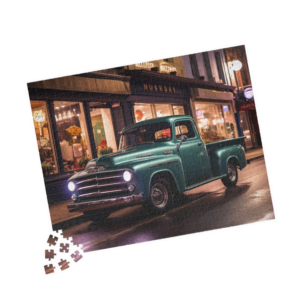 Classic Car Puzzles - Etsy
