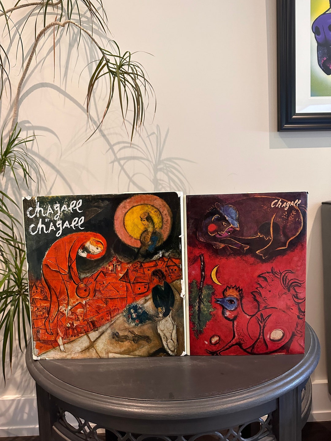 Vintage Coffee Table Book Bundle: Marc Chagall Collection, Gift Idea ...