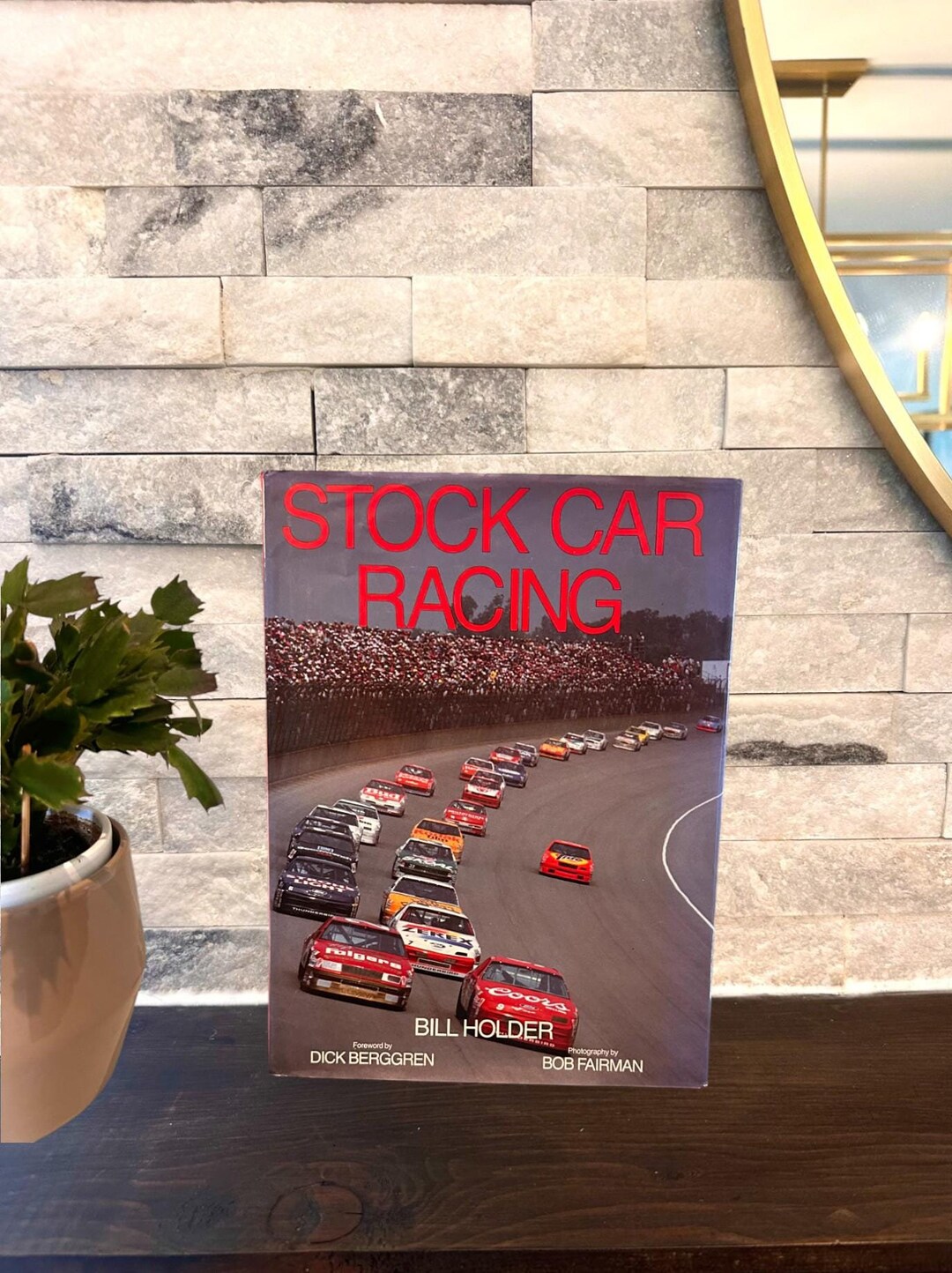 Coffee Table Book: Stock Car Racing (1990) Gift Idea, Coffee Table ...