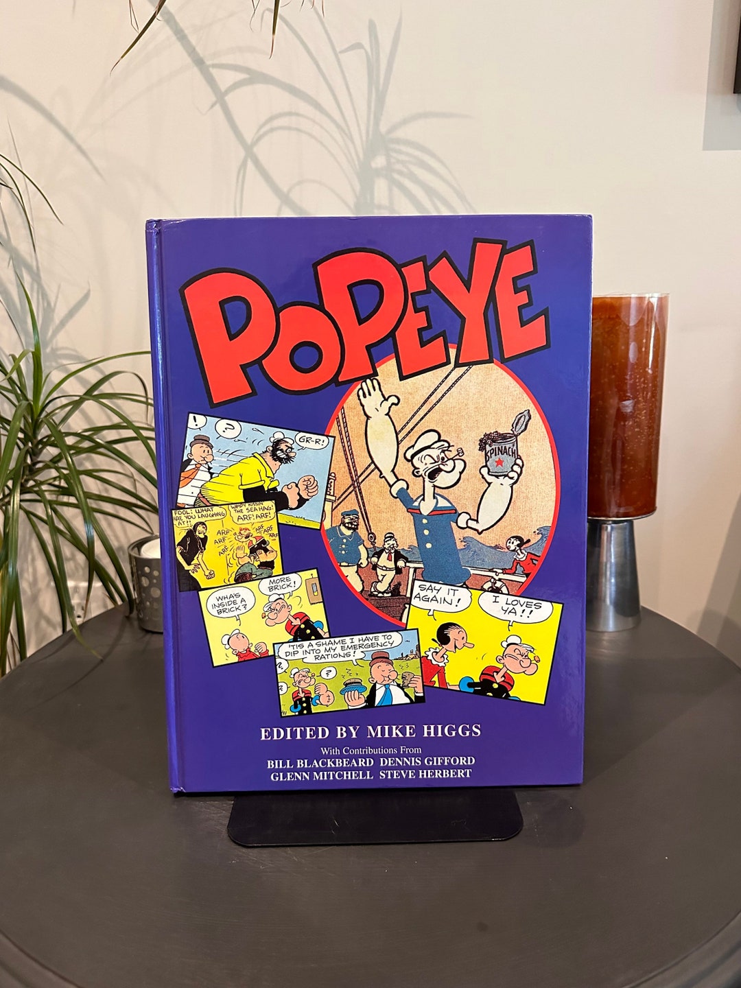 Coffee Table Book: Popeye 1995, Gift Idea, Coffee Table Decor, Home ...