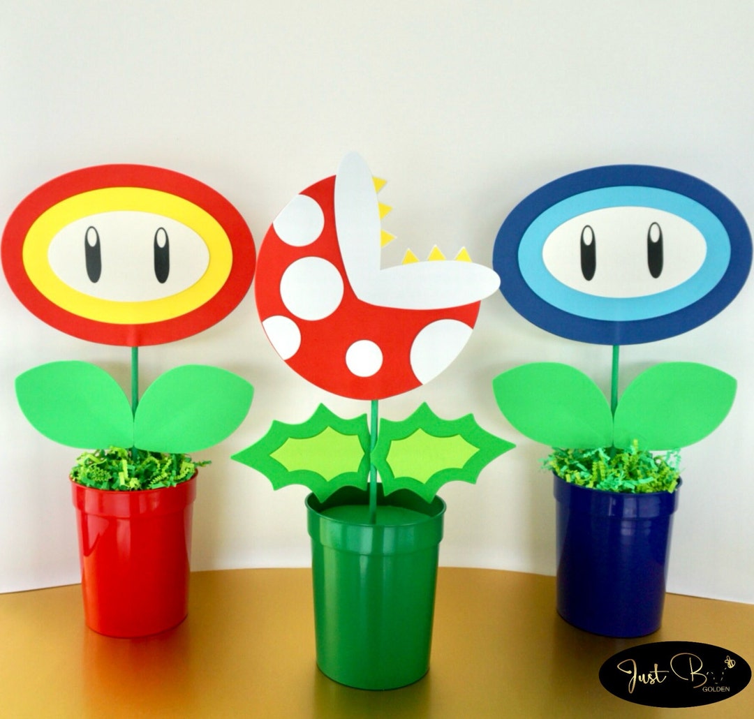 Super Mario Centerpieces - Etsy