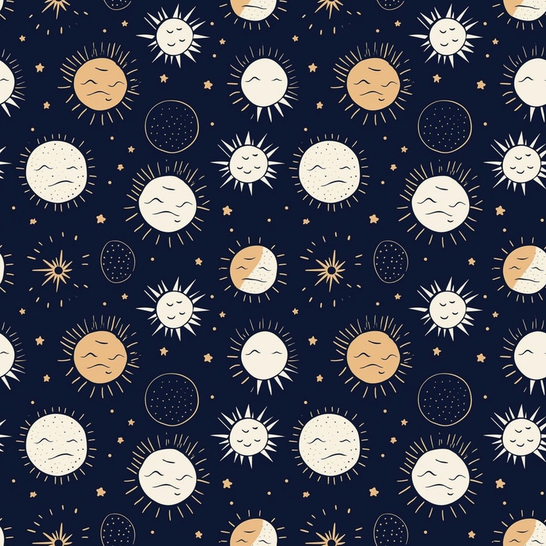 Minimalist Celestial Patterns Kit - Etsy