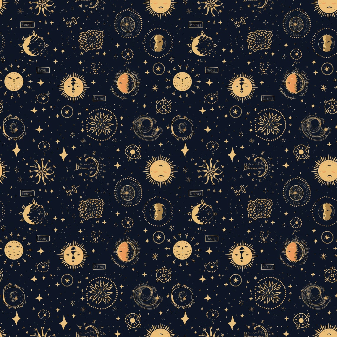 Minimalist Celestial Patterns Kit - Etsy