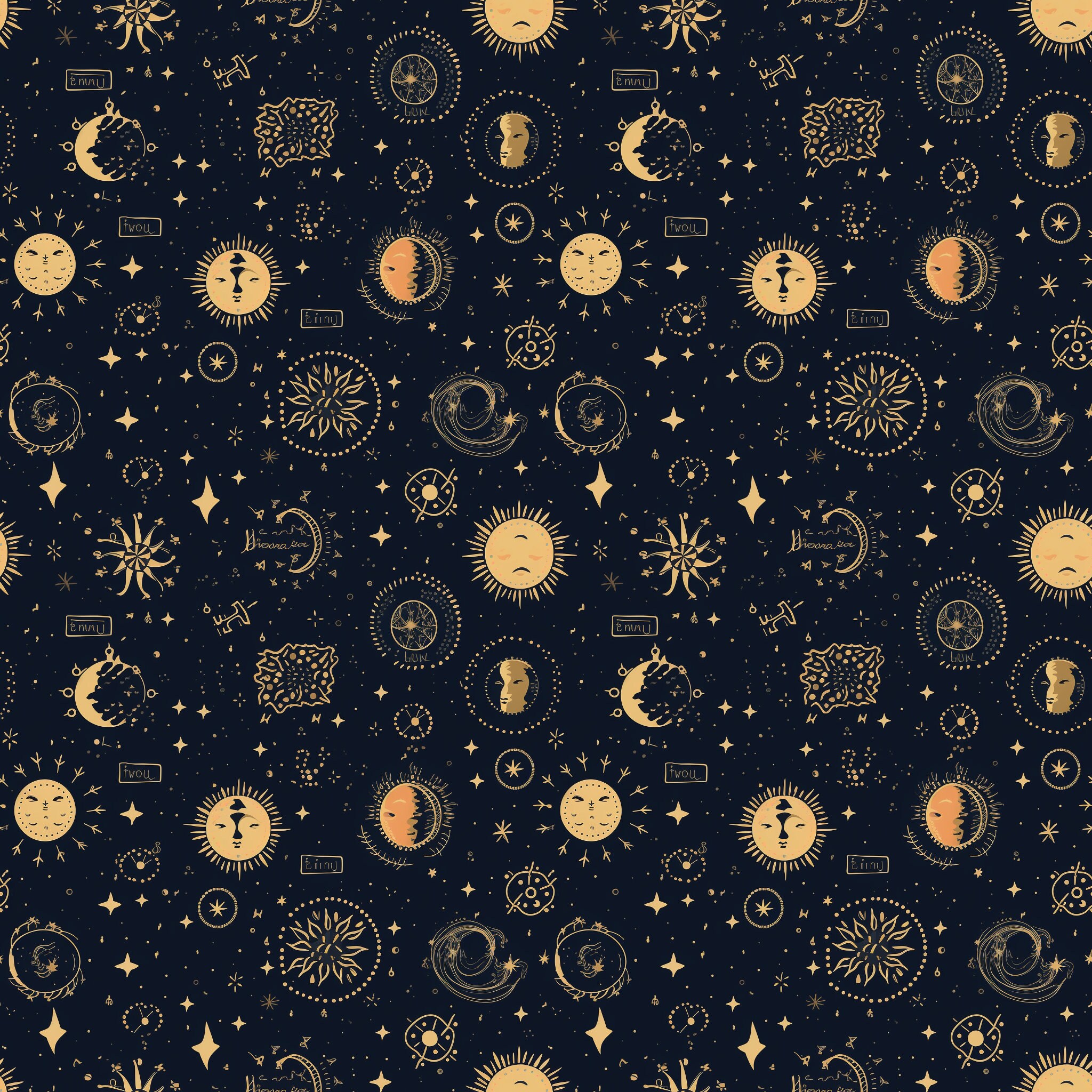 Minimalist Celestial Patterns Kit - Etsy