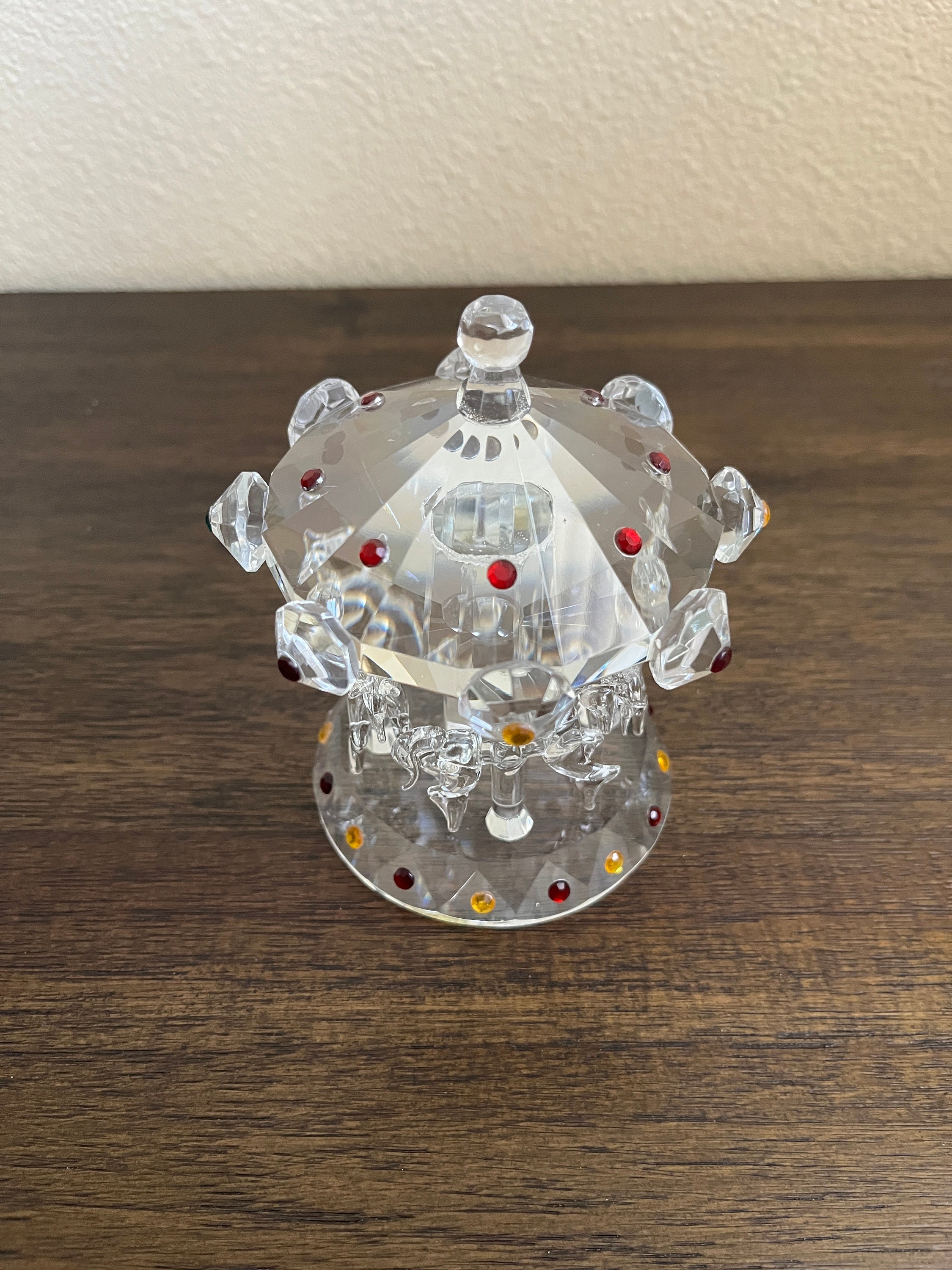Shannon Crystal “carousel Crystal Sculpture” - Etsy