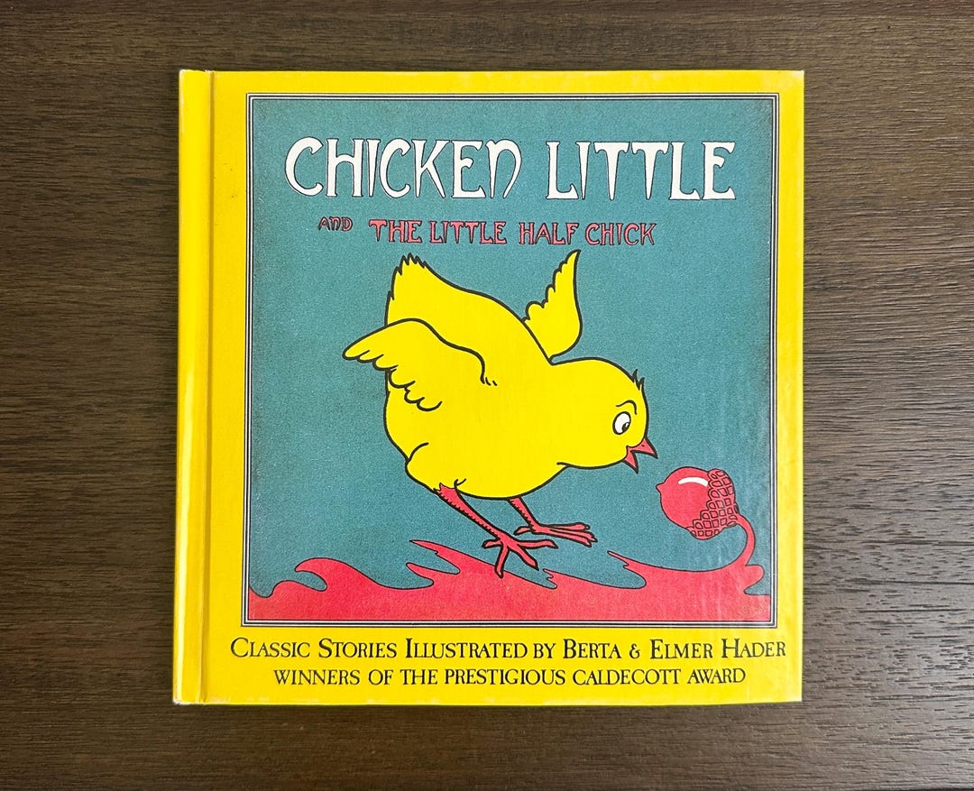 1992 Edition - Chicken Little and the Little Half Chick - Illustrated ...