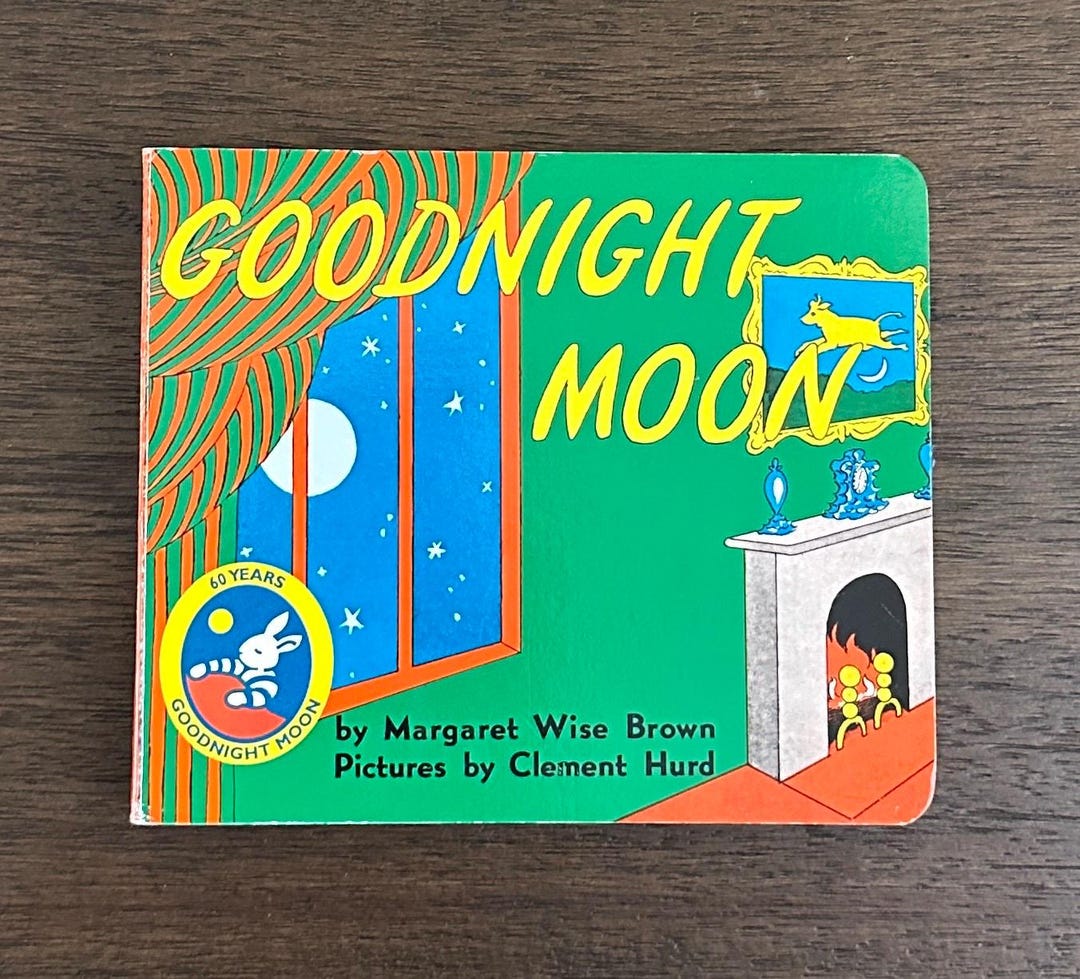 Goodnight Moon Board Book - by Margaret Wise Brown - Etsy