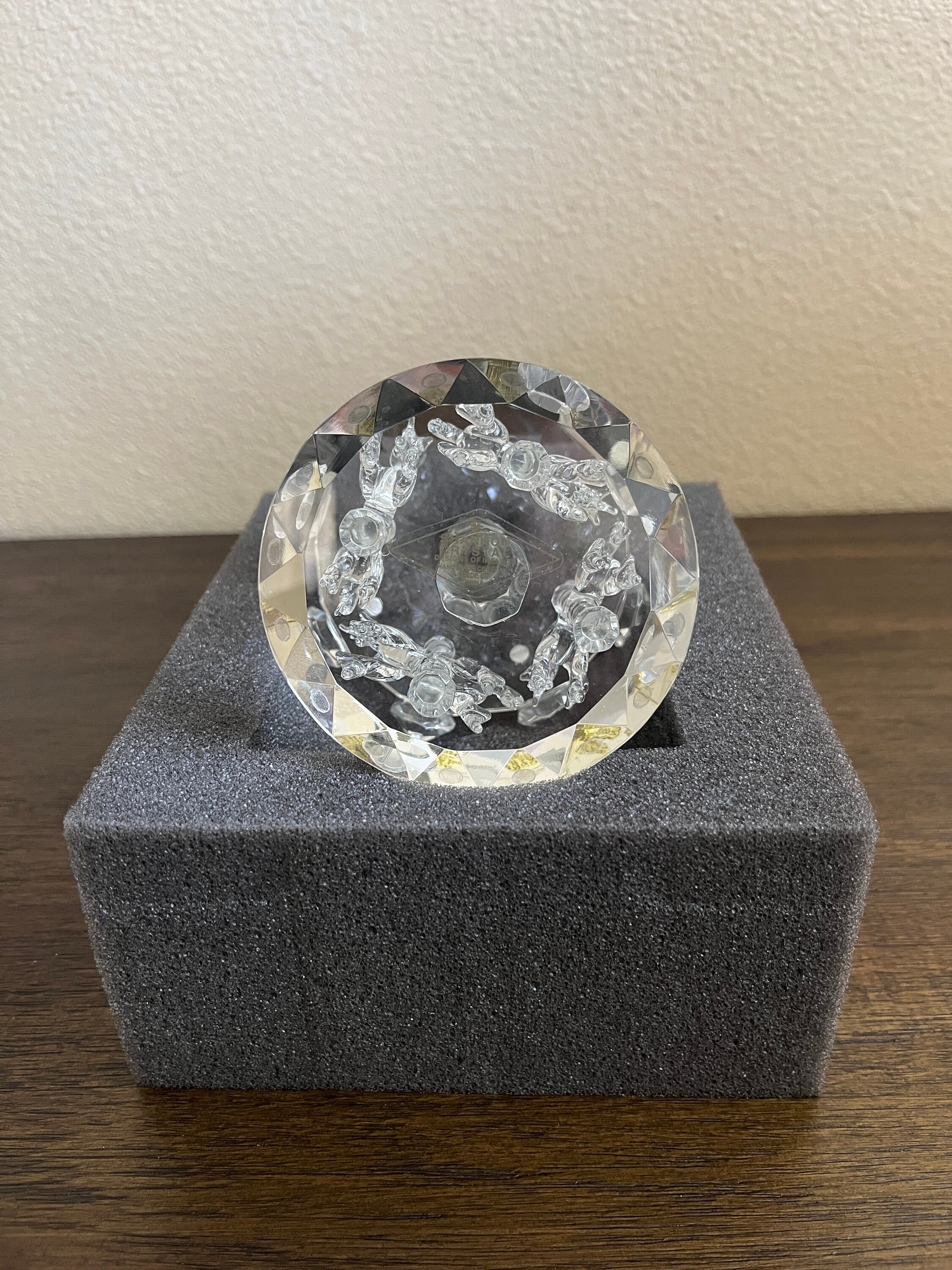 Shannon Crystal “carousel Crystal Sculpture” - Etsy