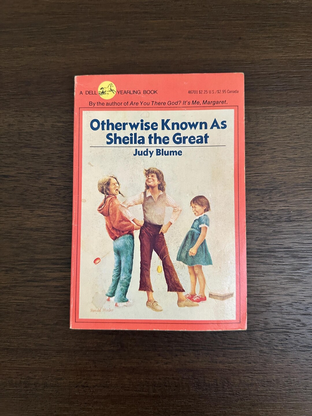 Otherwise Know as Shelia the Great - Vintage 1976 Paperback Book By ...