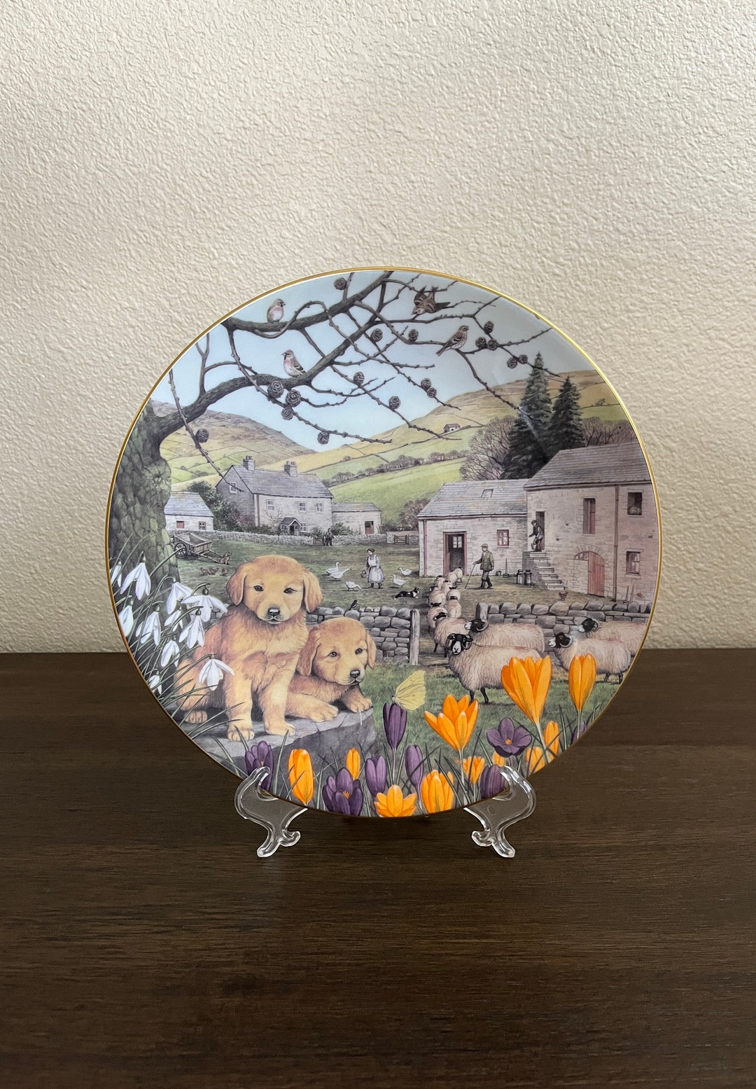 All Creatures Great and Small Barnyard Blooms by Peter Barrett - Etsy