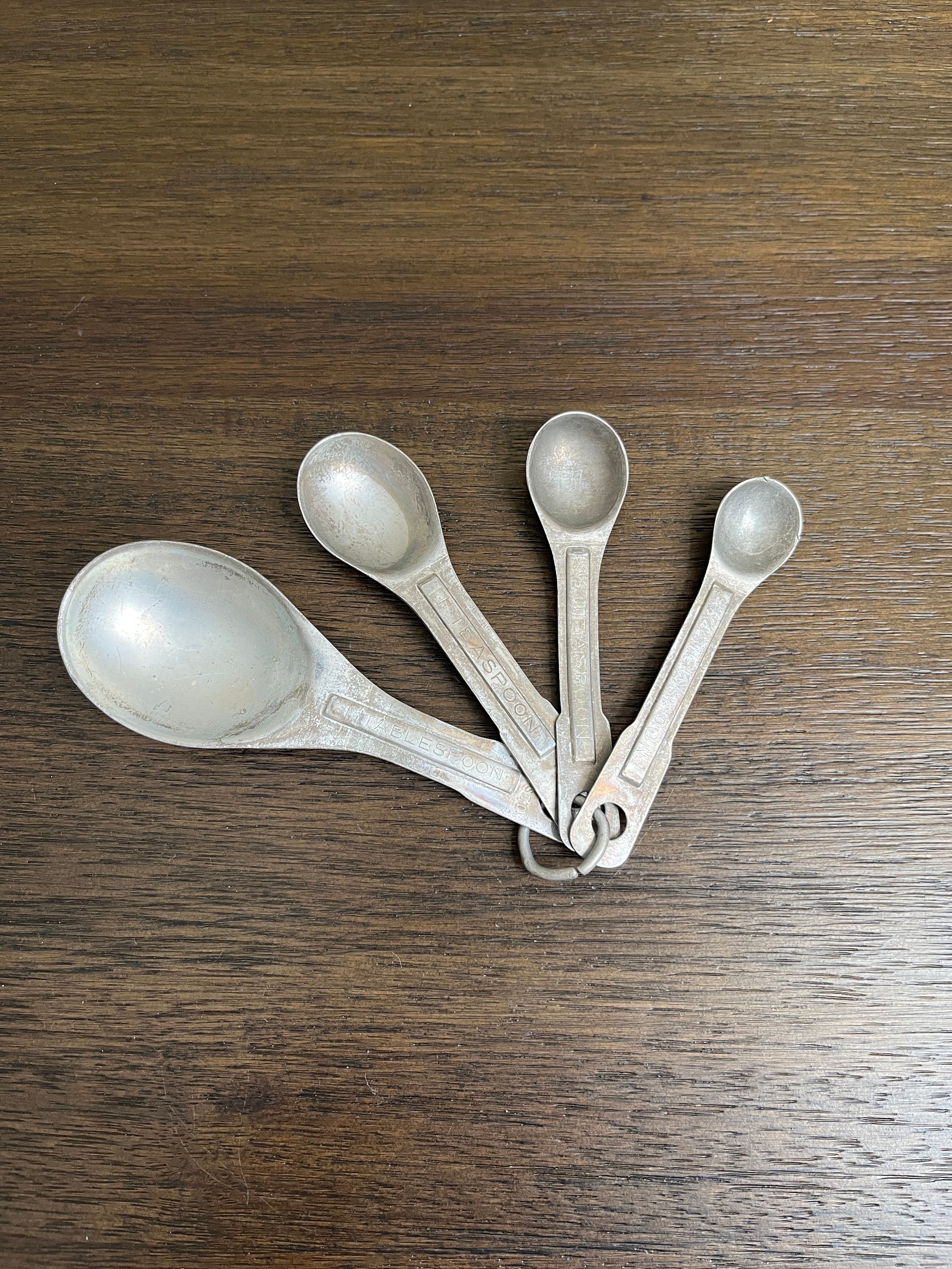 1960s Vintage Aluminum Measuring Spoons - Etsy
