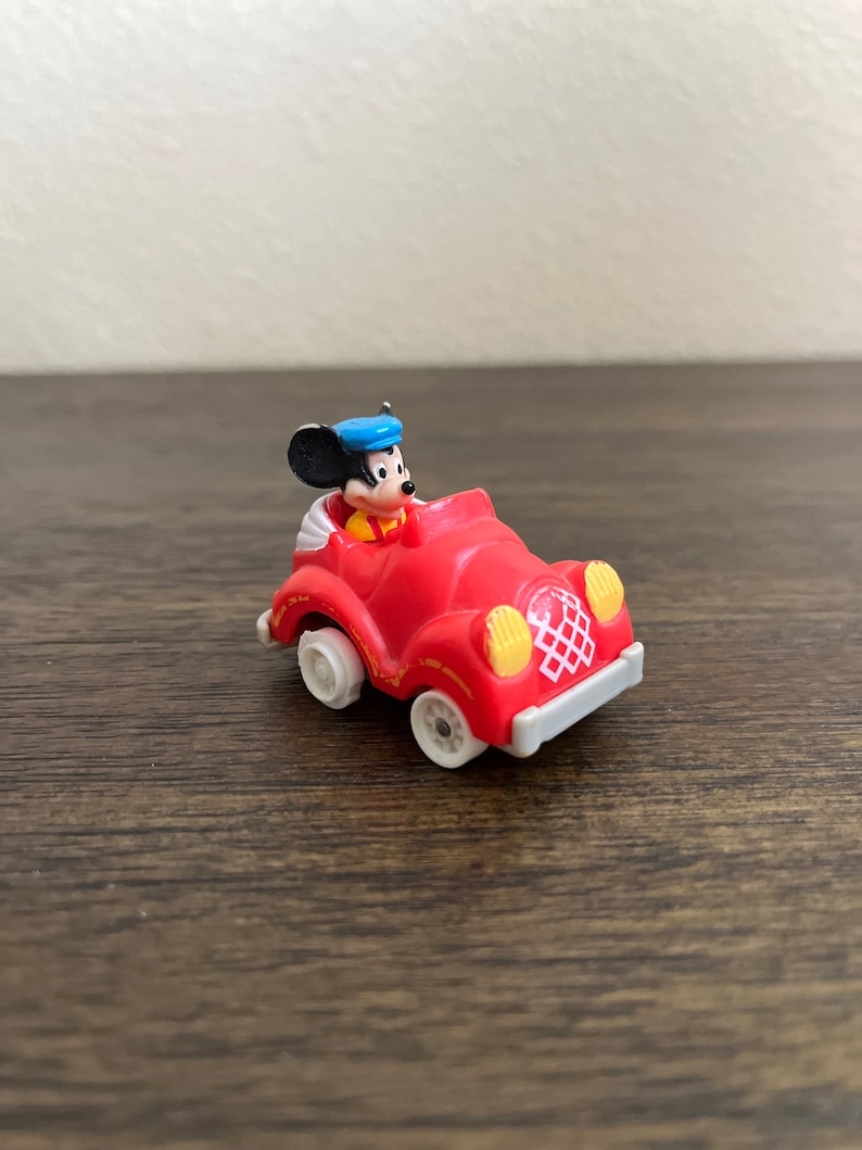 1988 Mcdonalds Disney Characters Pull Back Cars - Etsy
