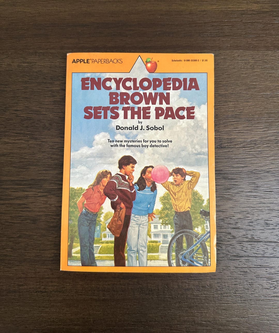 Encyclopedia Brown Sets the Pace - Vintage 1982 Paperback Book By ...