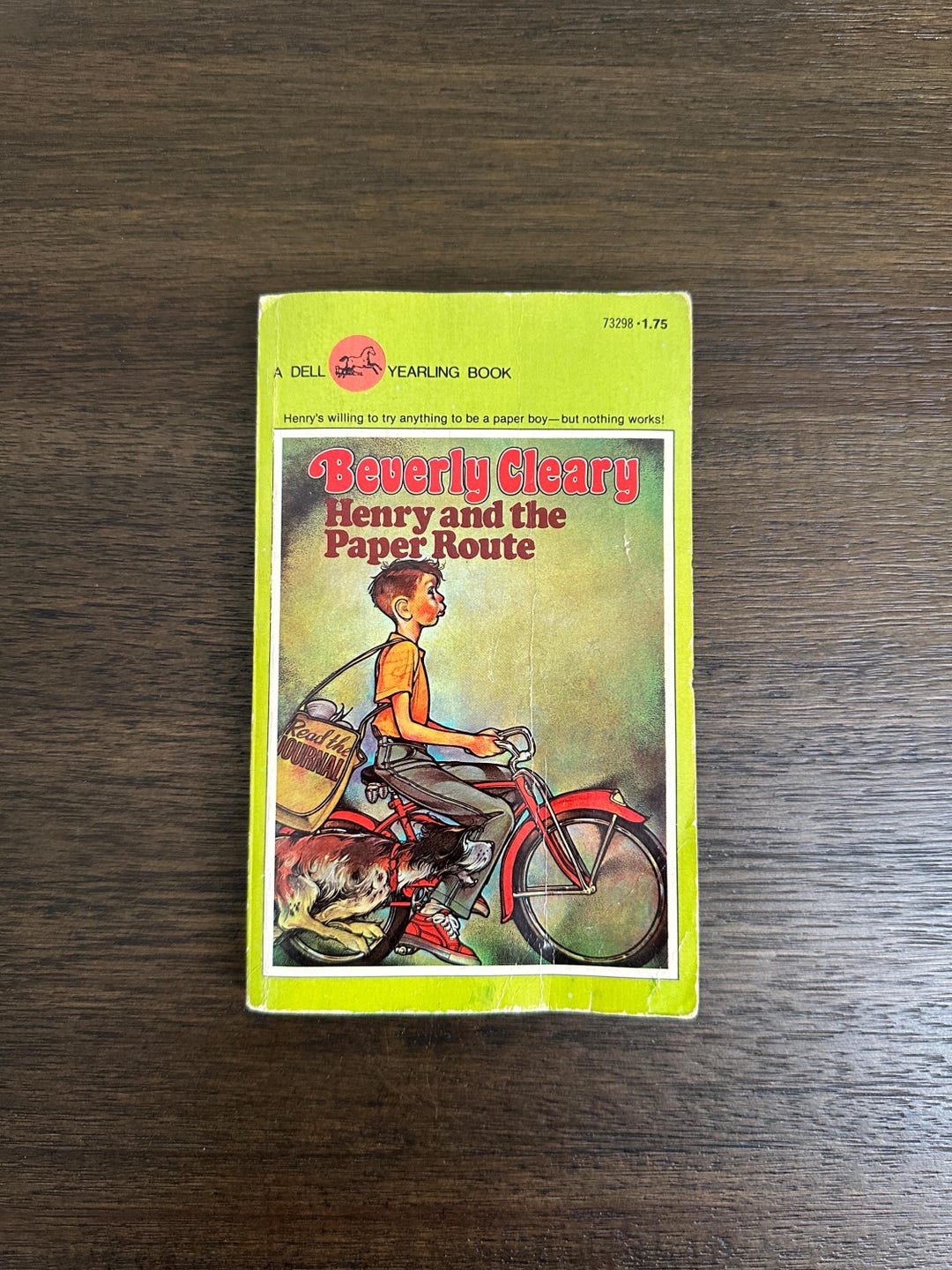 Henry and the Paper Route - Vintage 1980 Paperback Book By: Beverly ...