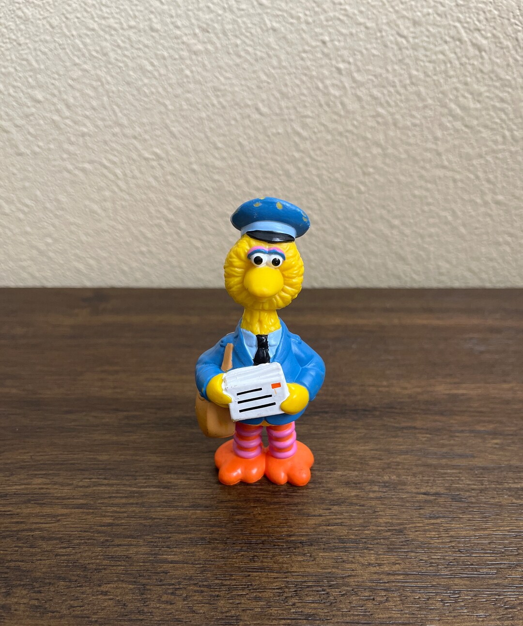 Vintage Applause Sesame Street Big Bird Mailman Figurine - Etsy