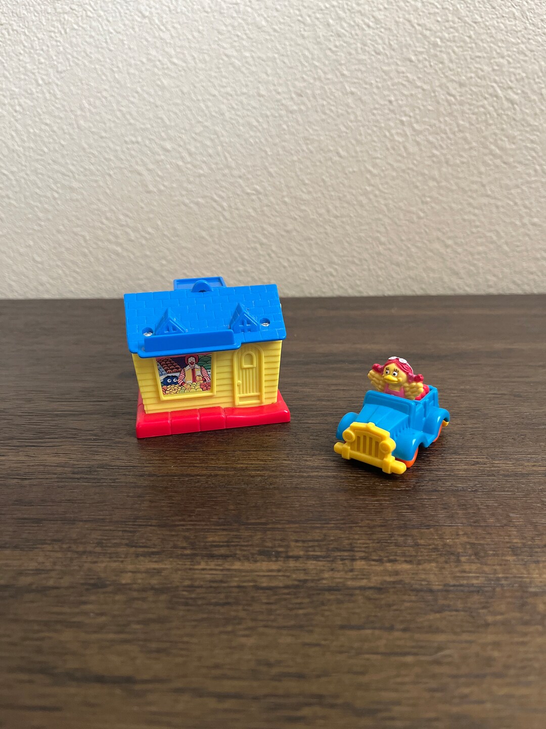 1993 Vintage Mcdonald’s Happy Meal Birdie Blue Apple Truck + Garage ...
