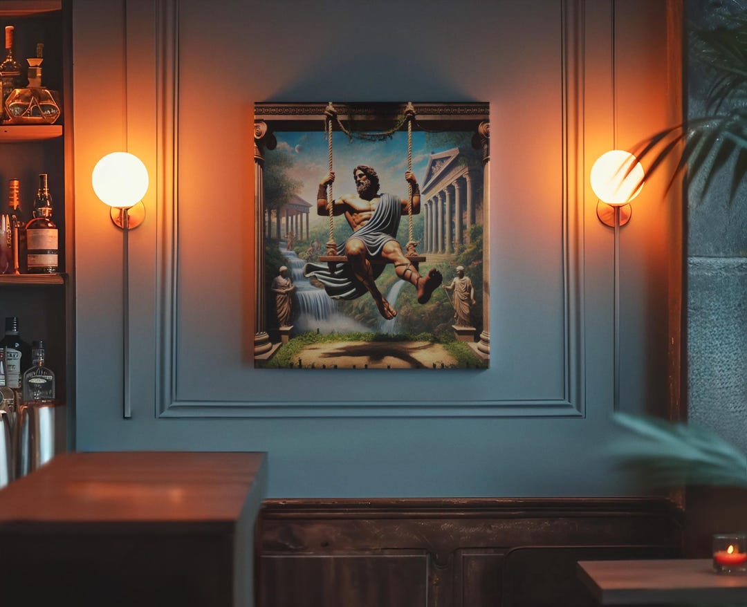 The Legendary Hercules Table: the Art of Power and Courage - Etsy