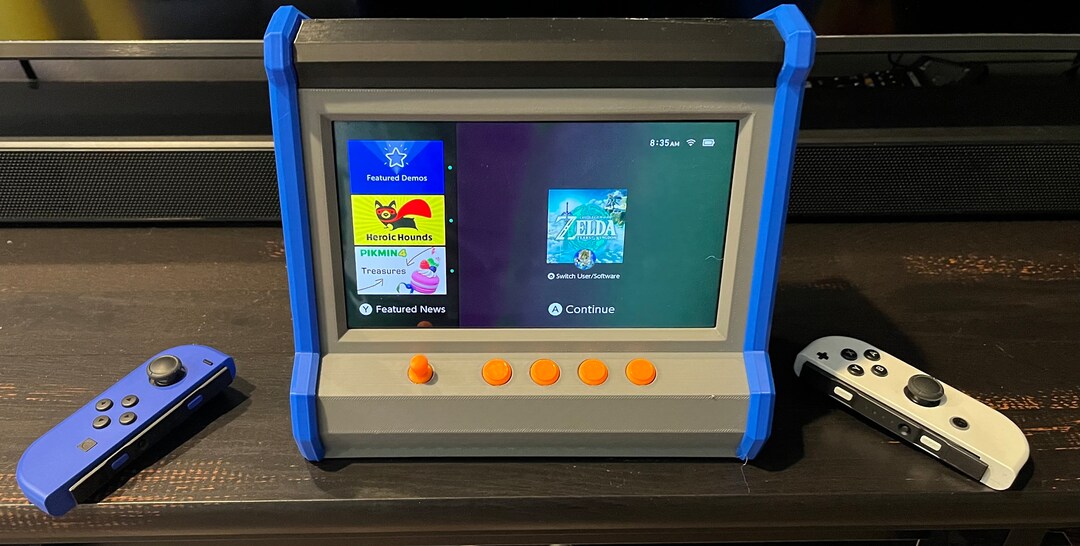 Handmade Retro Nintendo Switch Arcade - Etsy