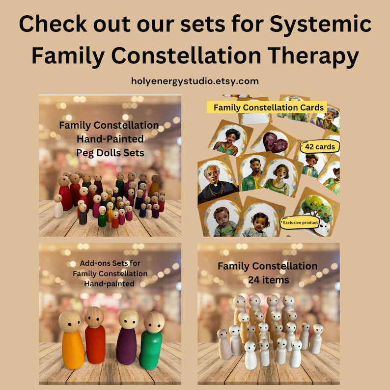 Systemic Family Constellation Card Set – Systemic Therapy Tools for ...