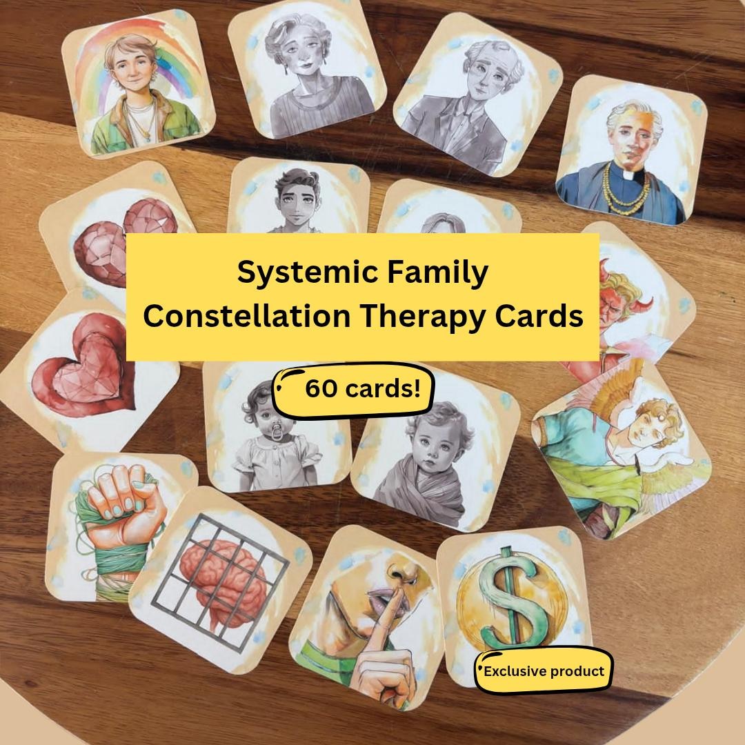 Systemic Family Constellation Card Set – Systemic Therapy Tools for ...