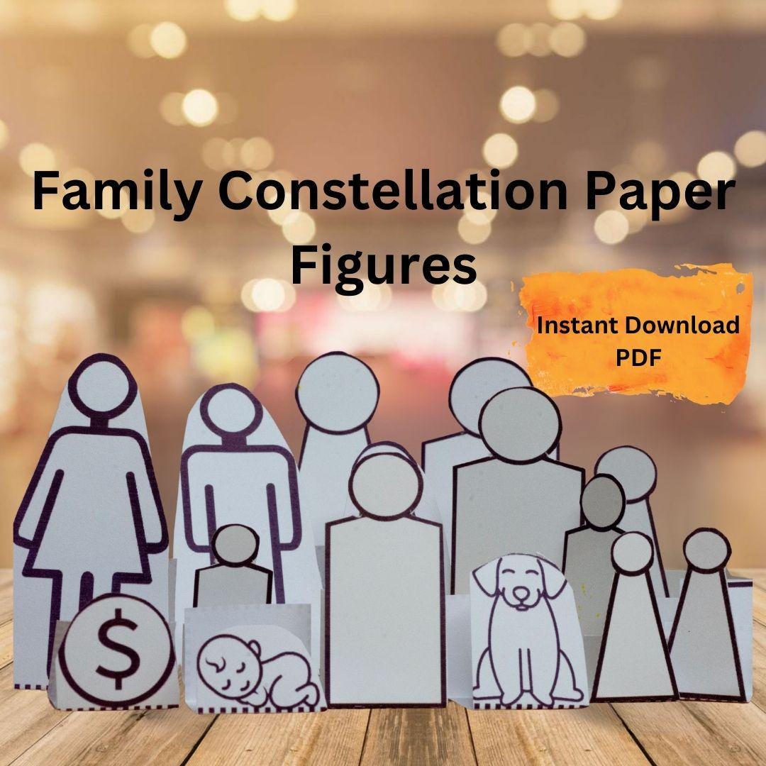 Family Constellation Figures | Printable Systemic Therapy Templates ...