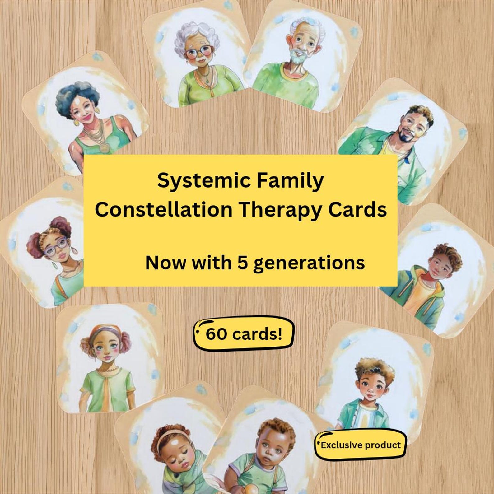 Systemic Family Constellation Card Set – Systemic Therapy Tools for ...