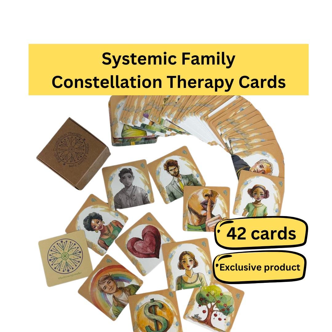 Systemic Family Constellation Card Set – Systemic Therapy Tools for ...