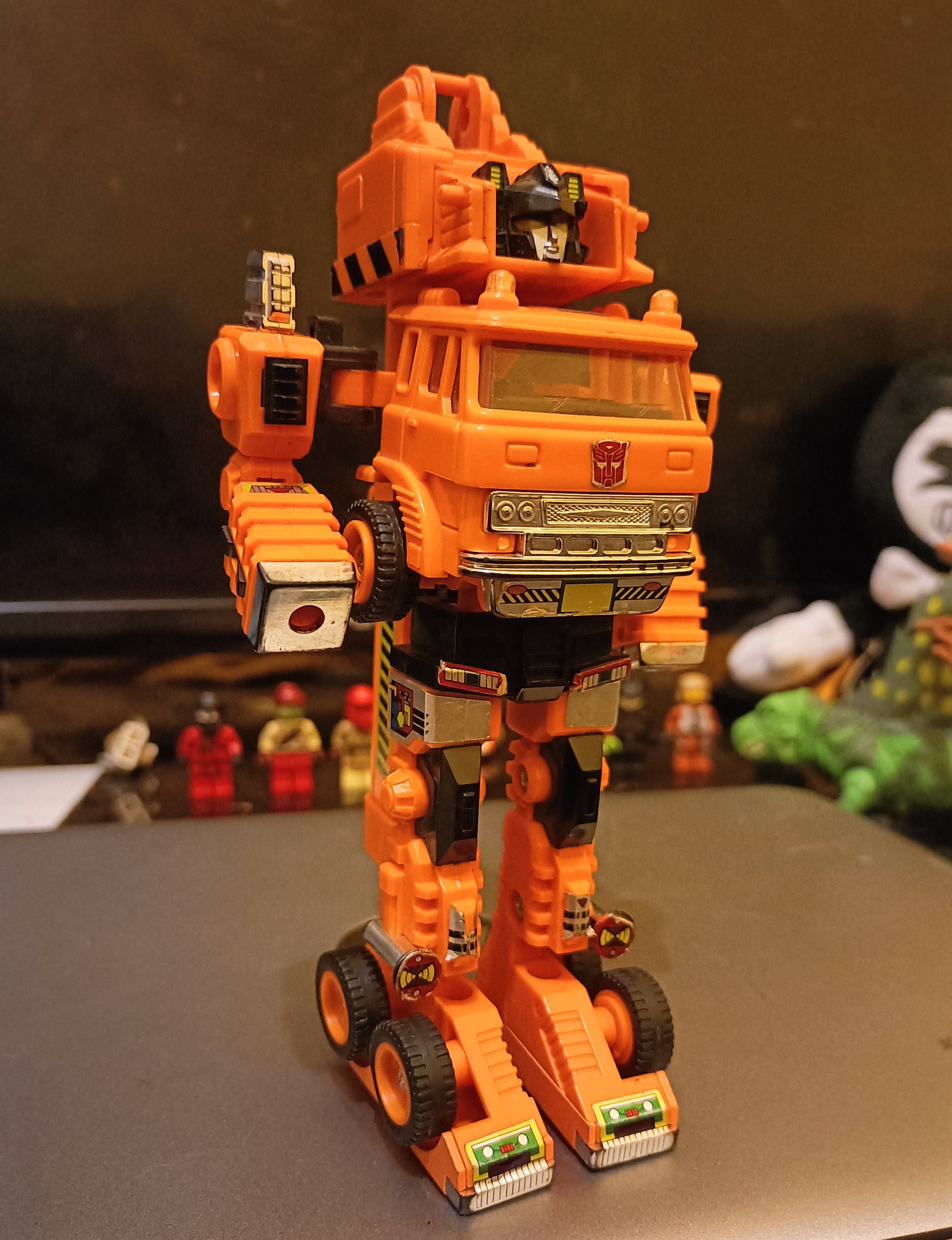 Rare!! Vintage Transformers Action Figure! G1 Grapple 1985 ...