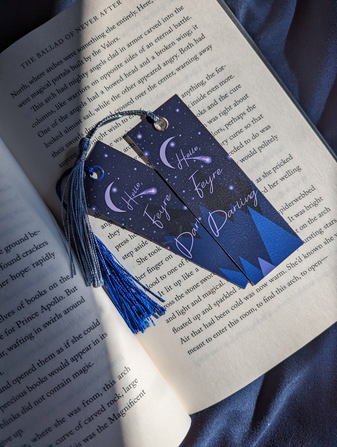Hello Feyre Darling Bookmark - Etsy