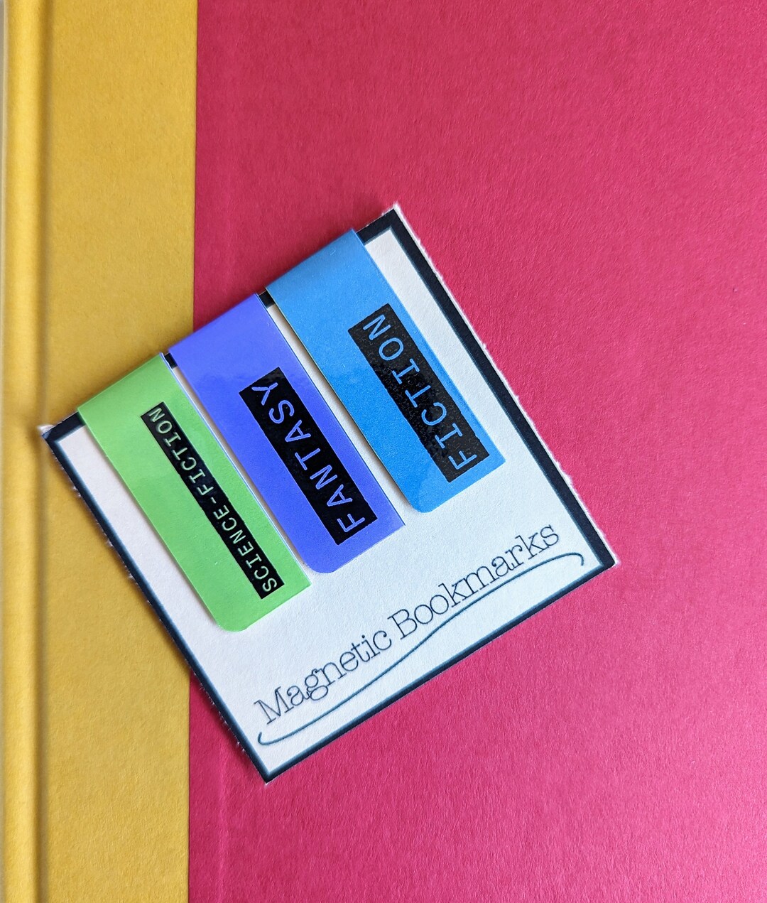 3 Magnetic Bookmarks science-fiction, Fantasy, Fiction - Etsy