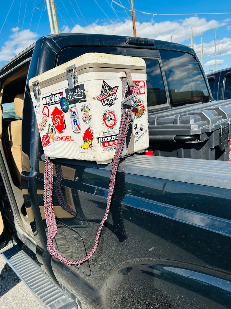 Paracord Rope Engel Lunchbox Cooler Strap Double Cobra Custom Made in ...