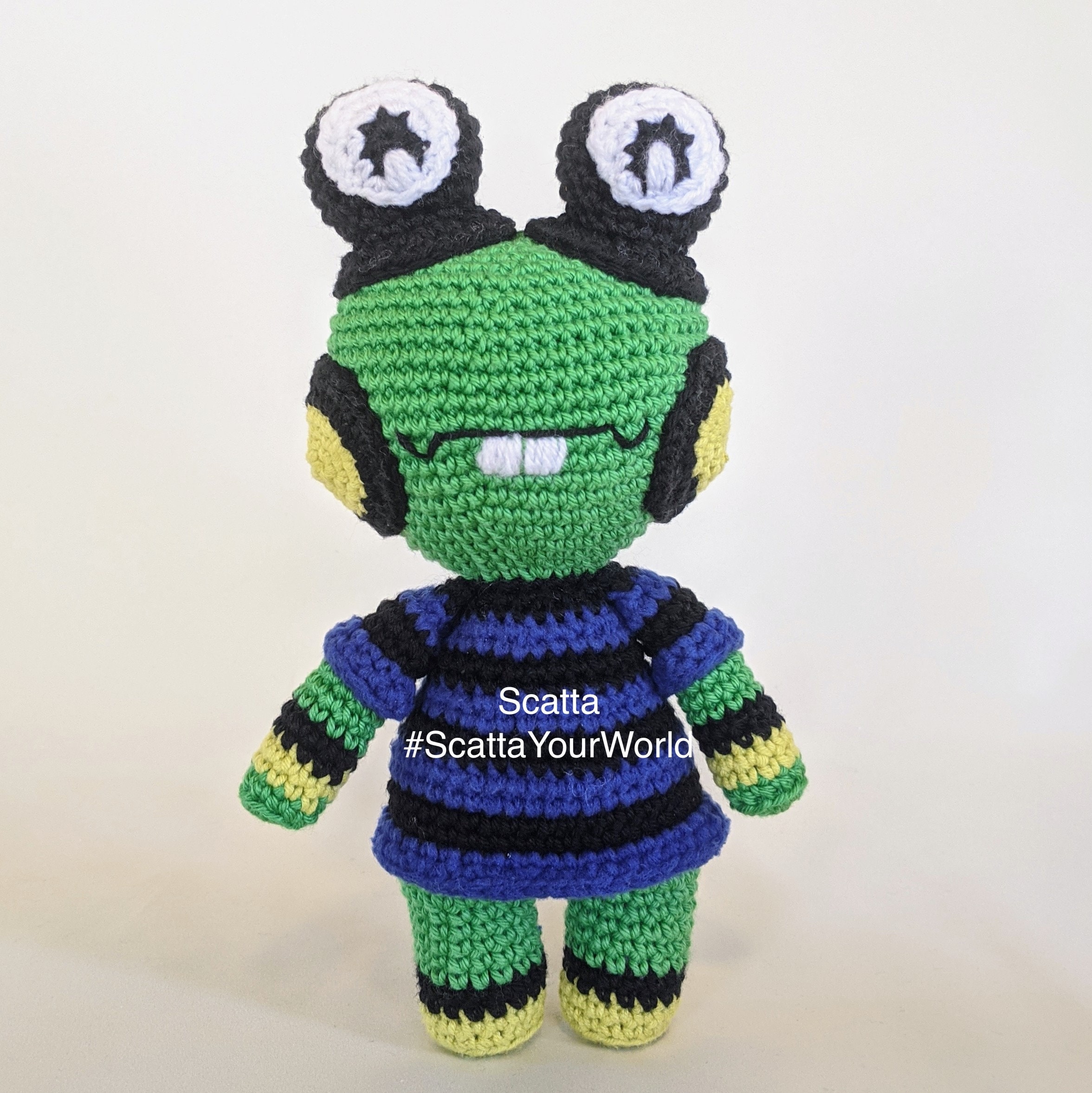 Crochet Pattern: Animal Crossing New Horizons - Frobert the Frog (ACNH ...