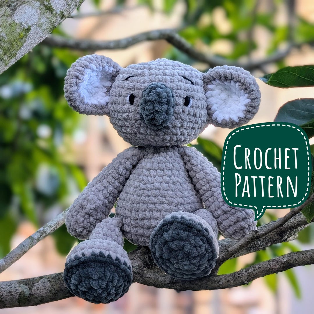 Original Crochet PDF Pattern: Aussie Koala Teddy Bear - Australian ...