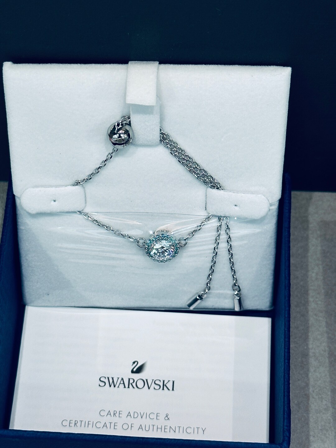Swarovski Constella Bracelet Round Cut Pave, Clear, Rhodium Plated ...