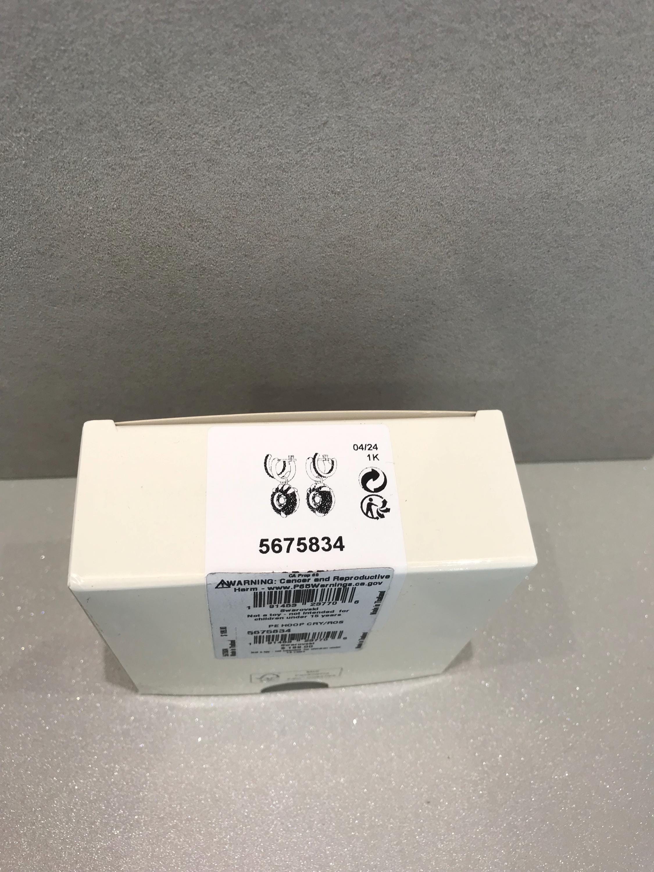 Swarovski Dragon & Phoenix Drop Earrings, Rose Gold Tone Plated ...