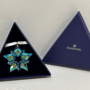 Swarovski Crystal Ice Star Ornament Light Multi Colored. Original ...