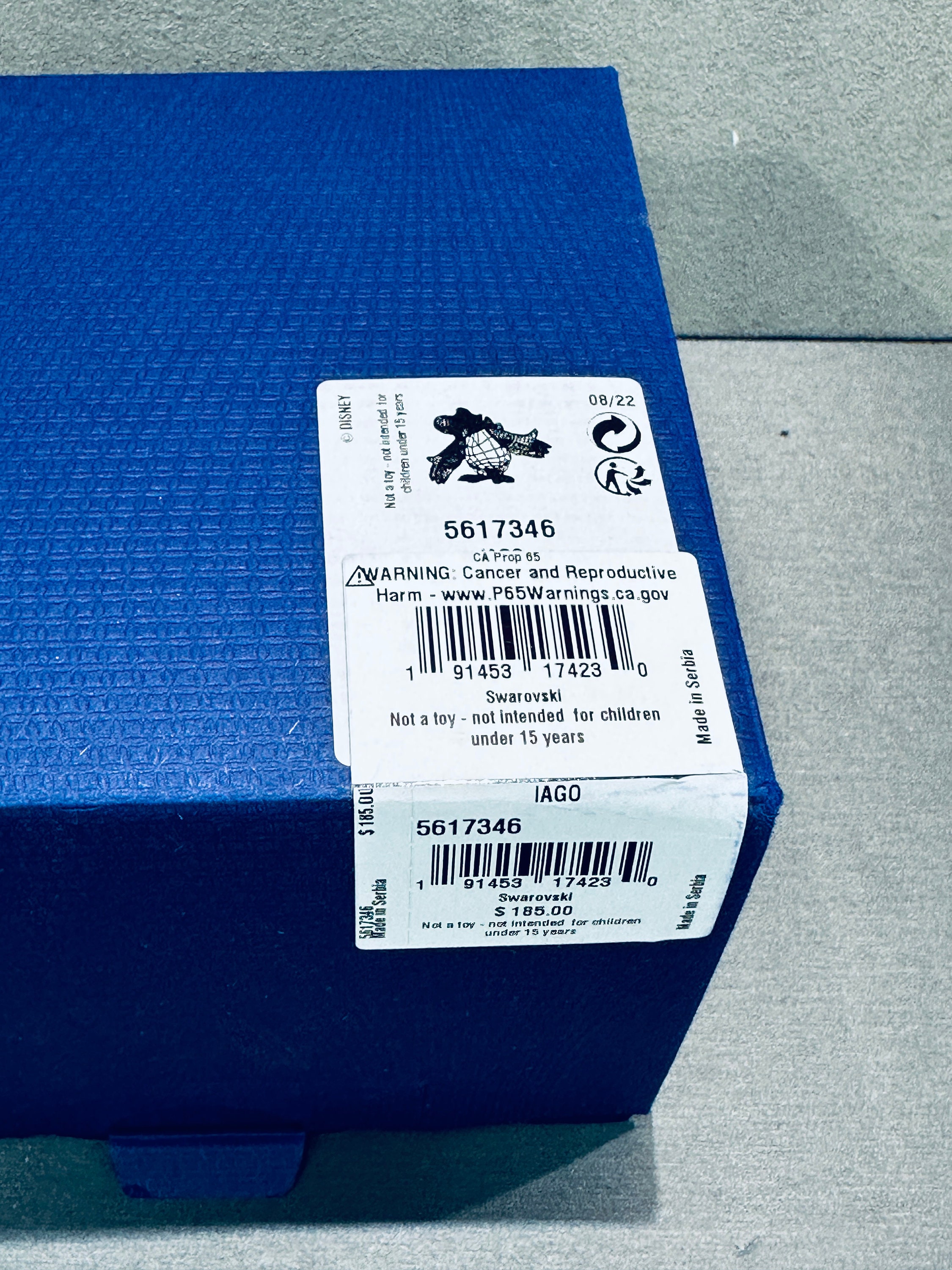 Swarovski Disney Aladdin LAGO. Original Swarovski Authentic - Etsy