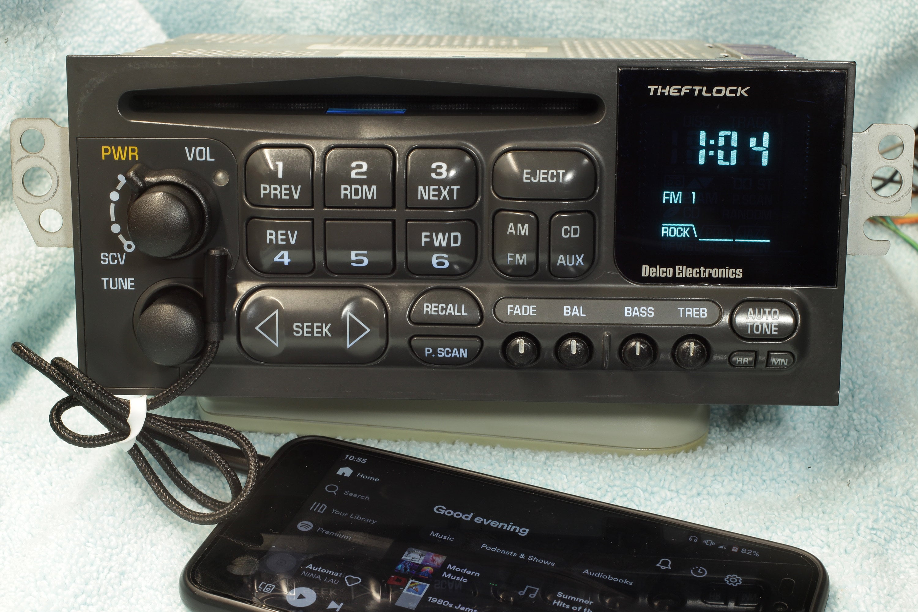 1995-2002 Chevrolet Delco Radio CD Player W Aux Input and LED Lighting ...